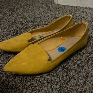 Shoes | Mustard Color Flats Womens | Poshmark